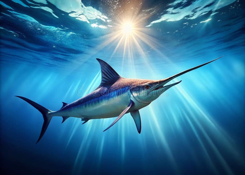 Majestic Swordfish a Powerful Ocean Predator Captured in Stunning ...
