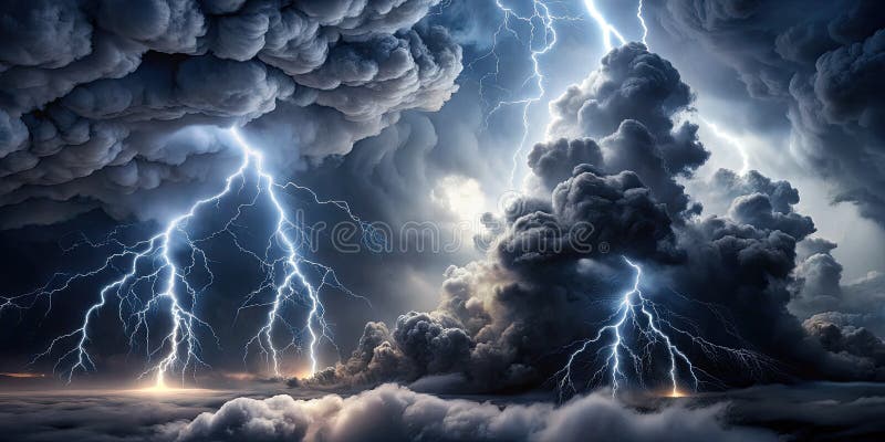 Breathtaking 8K AIGenerated Storm Cloudscape a Dramatic Weather ...