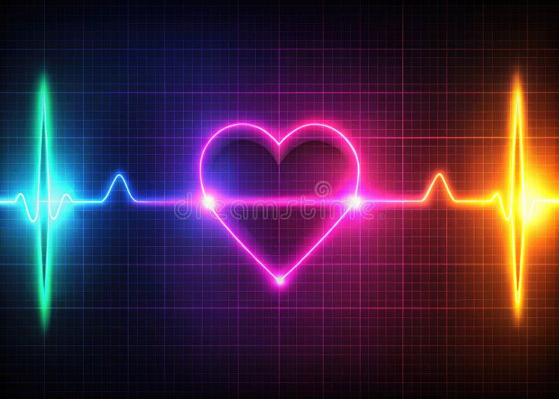 Dynamic 4K Heartbeat Cardiogram Animation a Visually Stunning and ...