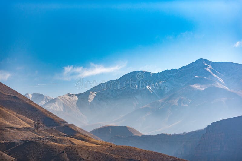 Breathtaking Mountain Ranges of Iran Stock Image - Image of extensive ...