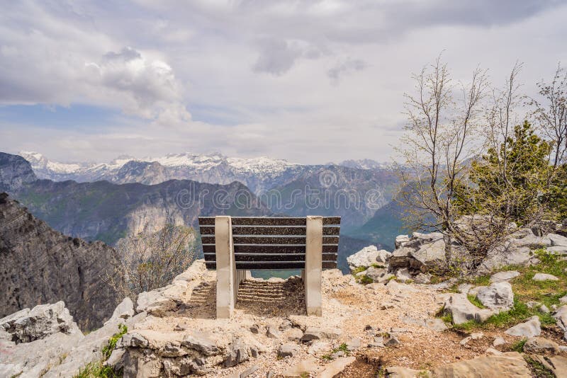Breathtaking Panoramic View of the Grlo Sokolovo Gorge in Montenegro ...