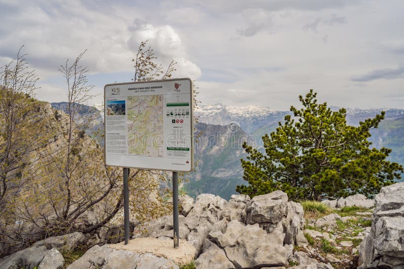 Breathtaking Panoramic View of the Grlo Sokolovo Gorge in Montenegro ...