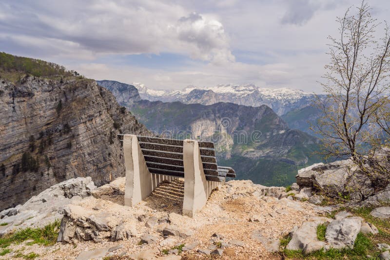 Breathtaking Panoramic View of the Grlo Sokolovo Gorge in Montenegro ...