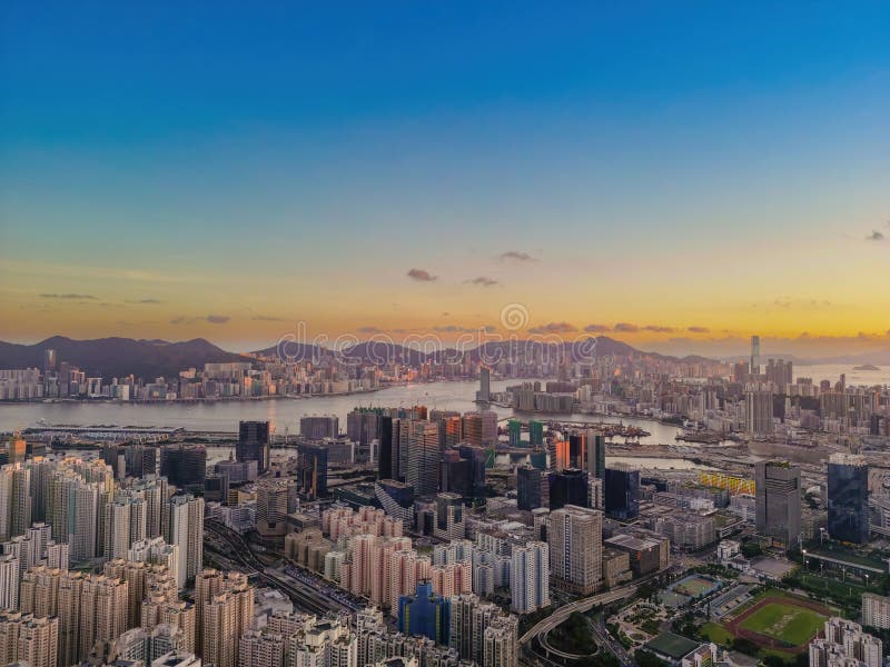 Breathtaking Panoramic View of Kowloon from Ping Shan, July 12 2023 ...