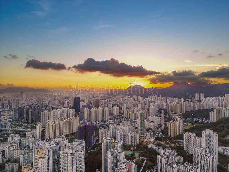 Breathtaking Panoramic View of Kowloon from Ping Shan, July 12 2023 ...