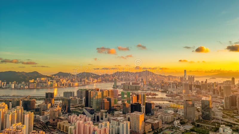 Breathtaking Panoramic View of Kowloon from Ping Shan, July 12 2023 ...