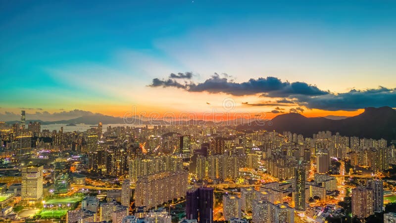 Breathtaking Panoramic View of Kowloon from Ping Shan, July 12 2023 ...