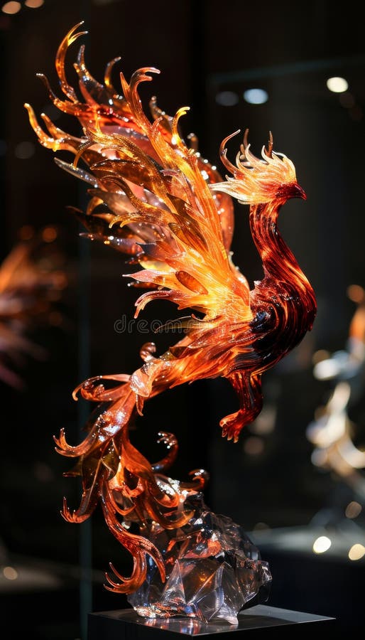 Breathtaking Phoenix Artwork with Realistic Textures and Vibrant Flames ...