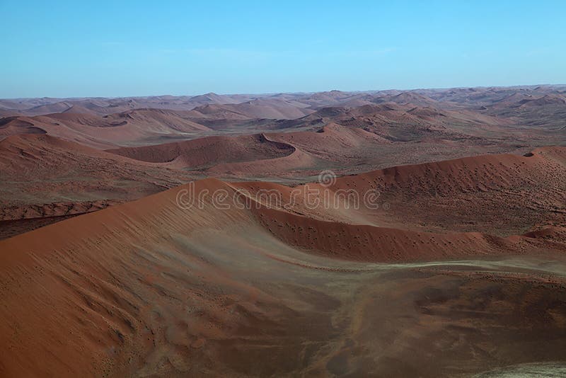 Red Sand Dune, Sossusvlei, Namibia Stock Image - Image of spectacular ...