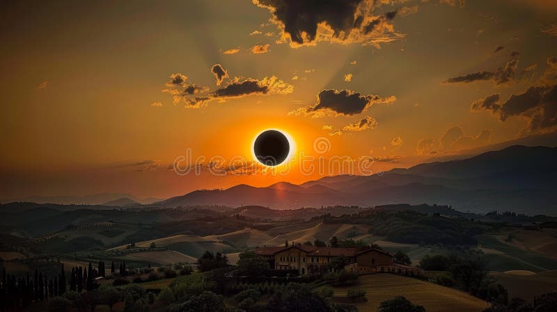 Breathtaking Solar Eclipse the Moon S Shadow Envelops the Sun, Creating ...