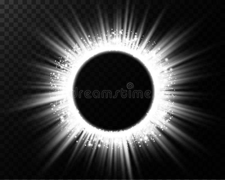 A Breathtaking and Stunning Illustration of a Solar Eclipse Featuring ...