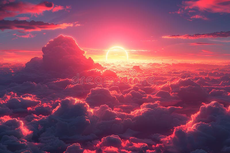 Breathtaking Sunset Over Dramatic Cloudscape at Twilight for ...