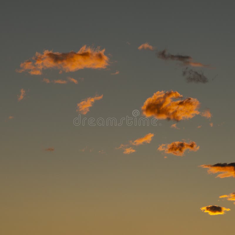 Fall clouds. stock photo. Image of environment, cloudy - 9927818