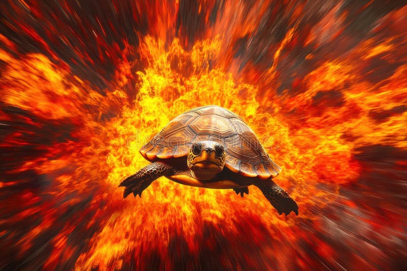 Turtle Moving Fast Ai Generated Stock Photos - Free & Royalty-Free ...