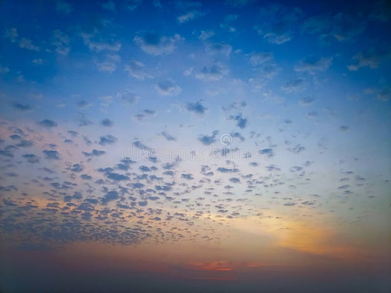 A Breathtaking View of the First Light of Dawn Illuminating the Sky ...