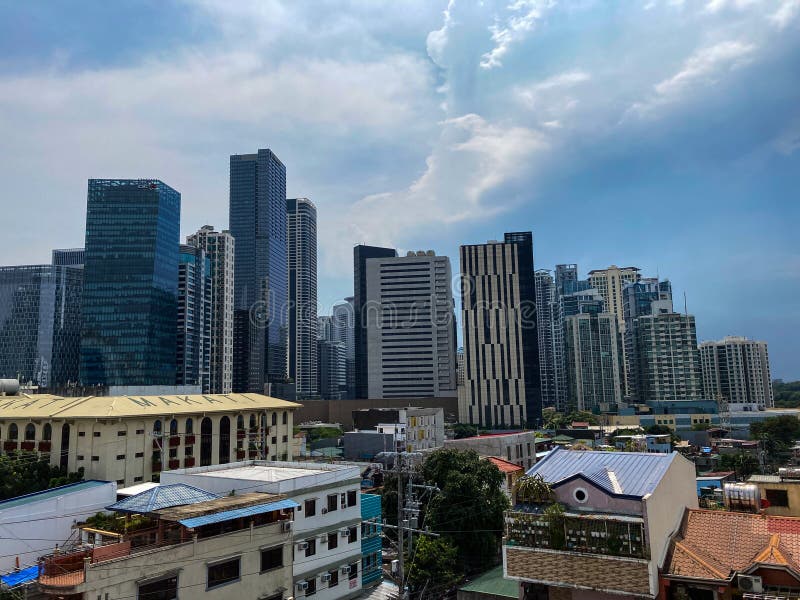 Breathtaking View of Modern Part Manila City Stock Photo - Image of ...