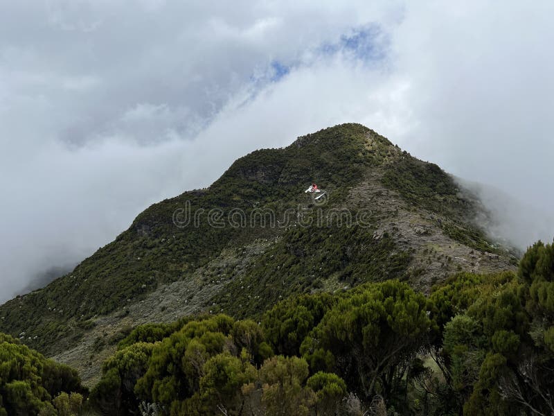 Breathtaking View from the Summit of Elephant Hill in Kenya Stock Photo ...
