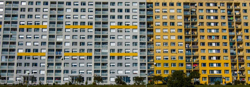 Breathtaking Viewing of Concrete Building Blocks Built during the ...