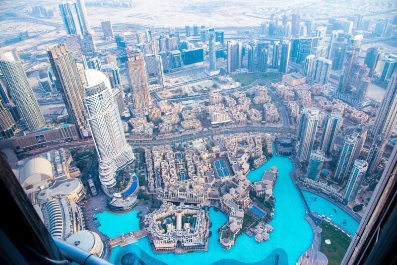 Breathtaking Views of Central Dubai from the 148th Floor of the Burj ...