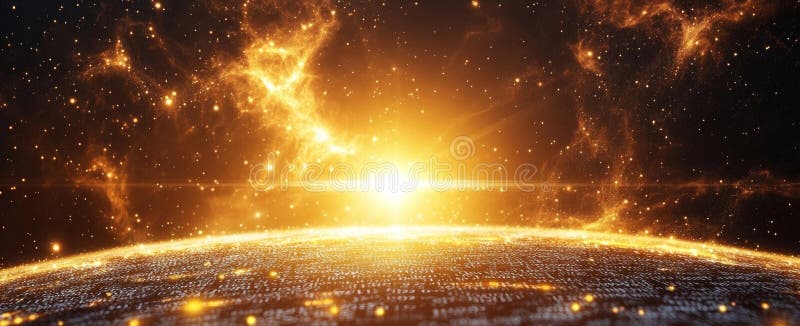 A Breathtaking Visual Depiction of Digital Data Flow, Featuring ...