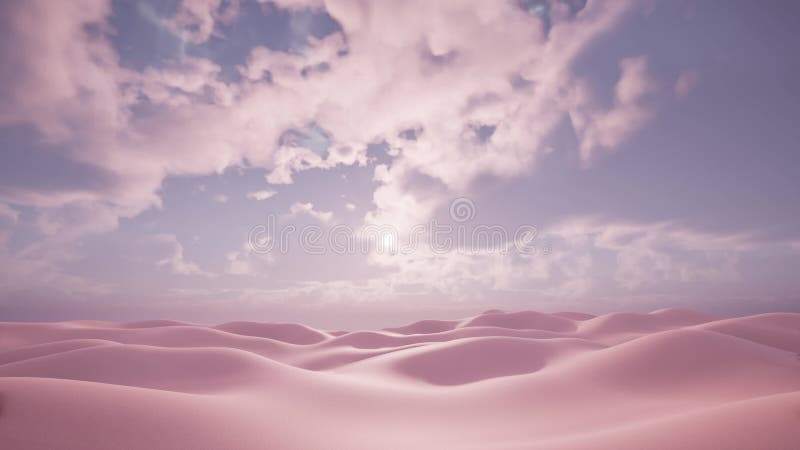 3d Render. a Breathtaking Visual Journey: Explore a 3D Desert Landscape ...