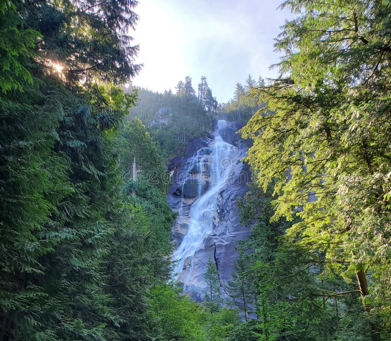 Breathtaking Water Falls stock photo. Image of river - 260096162