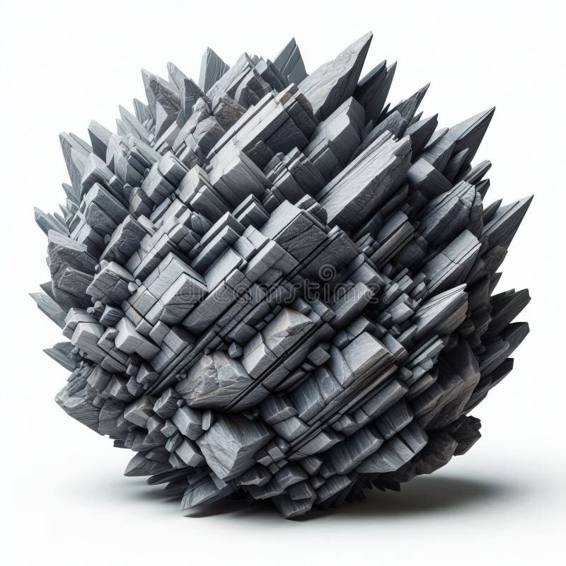 Breccia a Sedimentary Rock Composed of Angular Rock Ce Stock ...