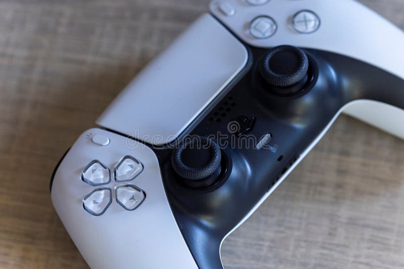 Brecht, Belgium August 12 2022: a Portrait of a Basic White Sony ...