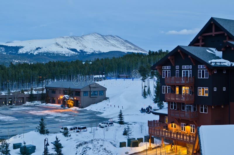 Town of Breckenridge Colorado Stock Image - Image of town, autumn: 60127173