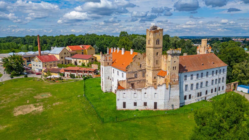 Breclav Castle Viewed during a Sunny Day Stock Photo - Image of ...