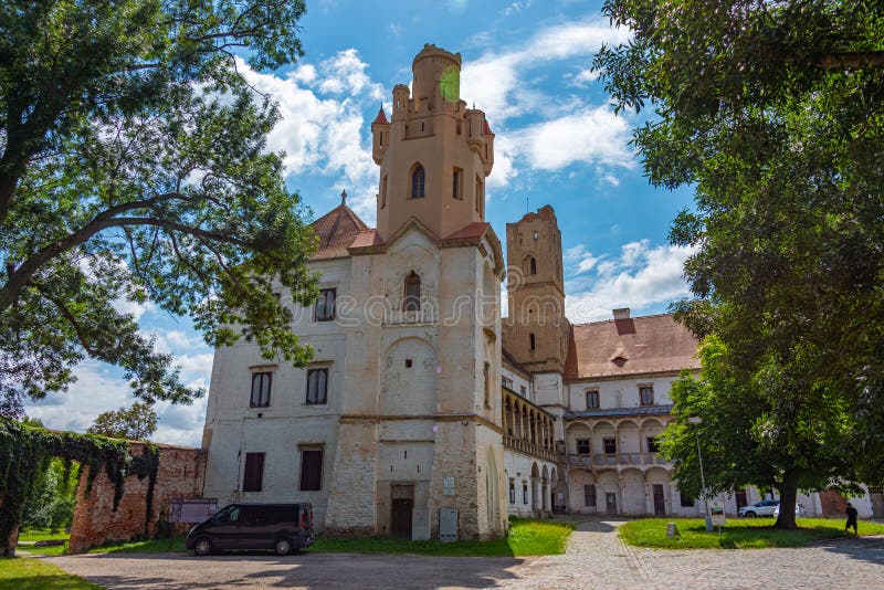 Breclav Castle Viewed during a Sunny Day Stock Image - Image of castle ...