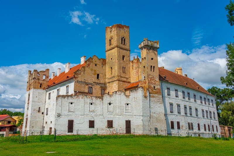 Breclav Castle Viewed during a Sunny Day Stock Photo - Image of palace ...