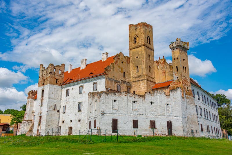 Breclav Castle Viewed during a Sunny Day Stock Image - Image of garden ...