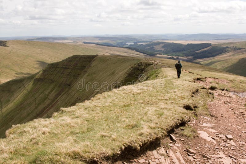 Brecon Beacons National Park View Stock Photo - Image of beauty ...