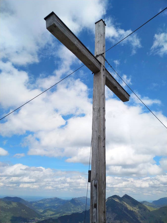 Breitenberg a Mountian in Bavaria Stock Image - Image of destinations ...
