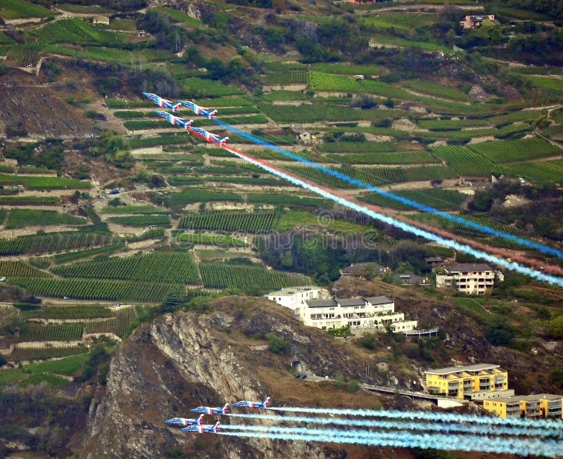 Breitling Air Show Sion editorial photo. Image of airplane - 21210511