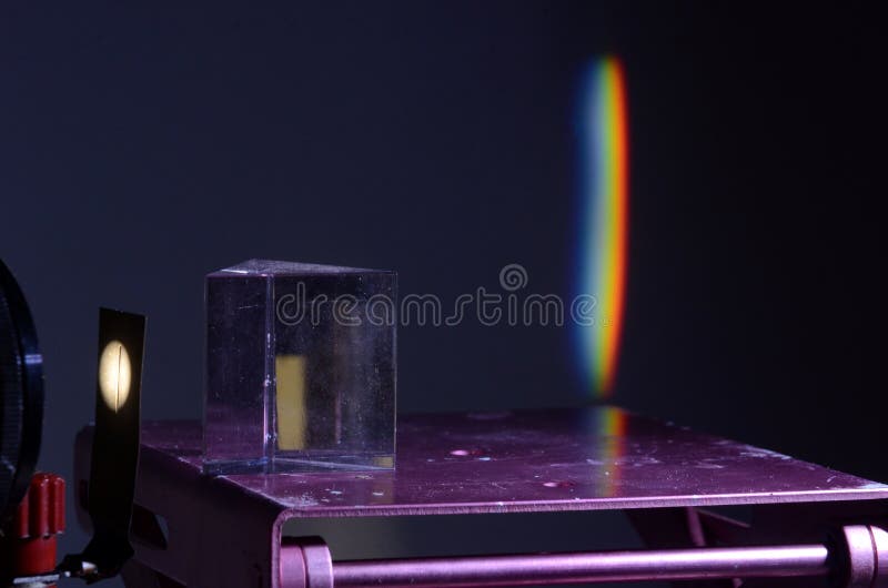 Breking van wit licht stock foto. Image of breking, prisma - 104549184
