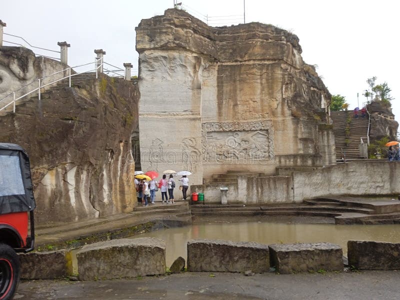 Breksi Cliff is a Tourist Spot in the Sleman Regency Area. Editorial ...