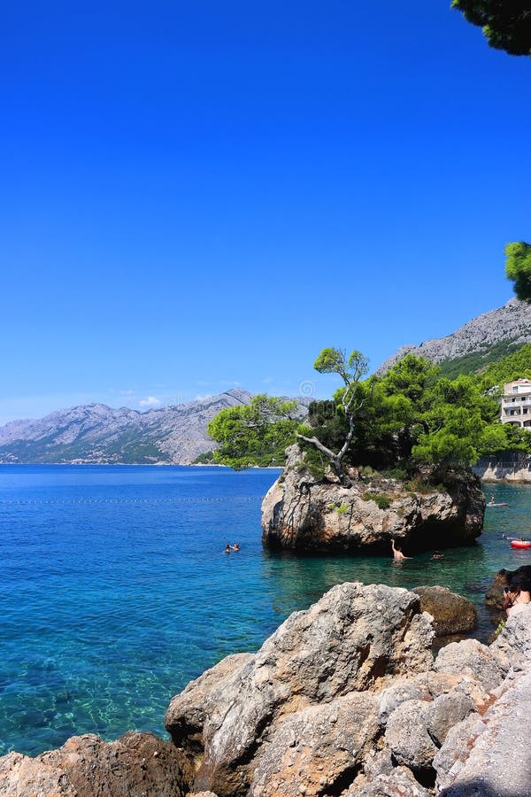 Brela Stone, Croatia stock photo. Image of croatia, adriatic - 289741680