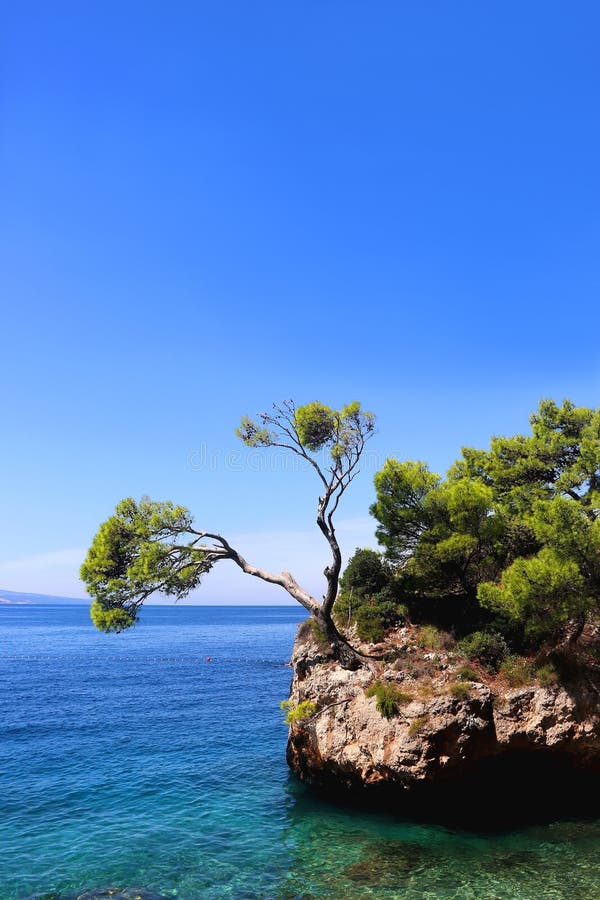 Brela Stone, Croatia stock image. Image of landscape - 290036847