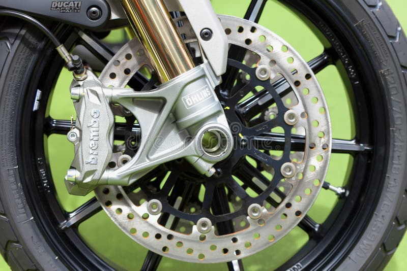 Brembo Brake System with Ventilated Discs Editorial Photography - Image ...