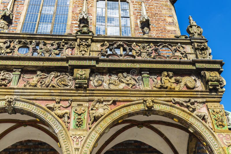 Bremen City Hall in Bremen, Germany Stock Image - Image of germany ...