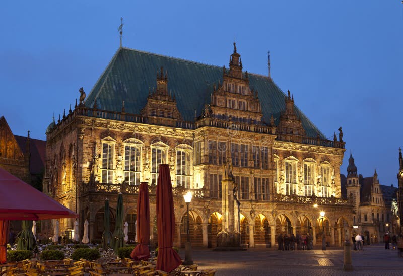 Bremen -Town hall stock image. Image of bremen, bentheim - 31247279