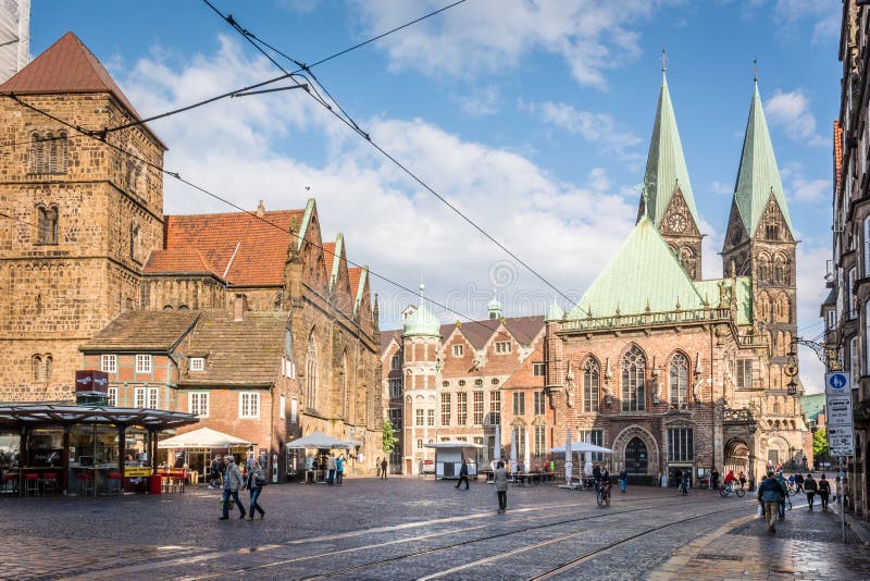 Bremen Town Square, Germany Editorial Photo - Image of hanseatic ...