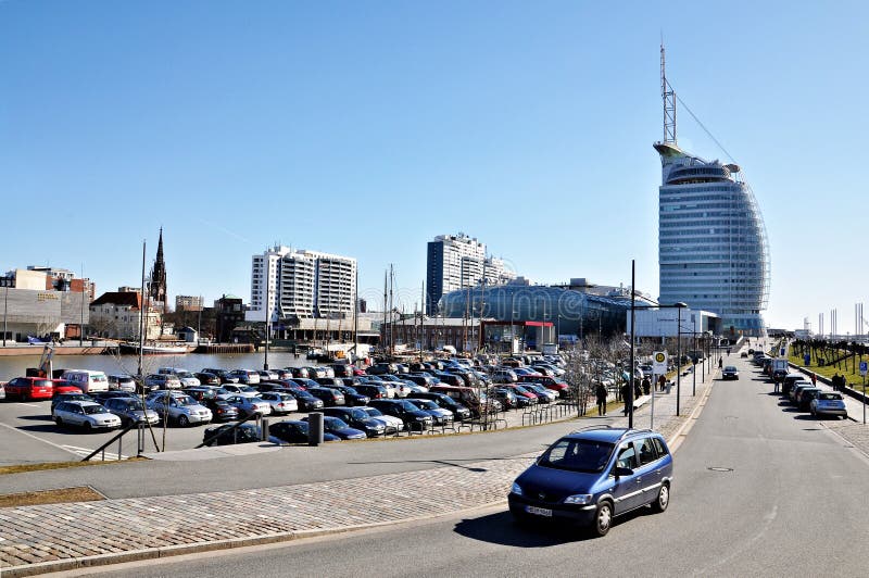 Bremerhaven Conference Center Building. Editorial Stock Image - Image ...
