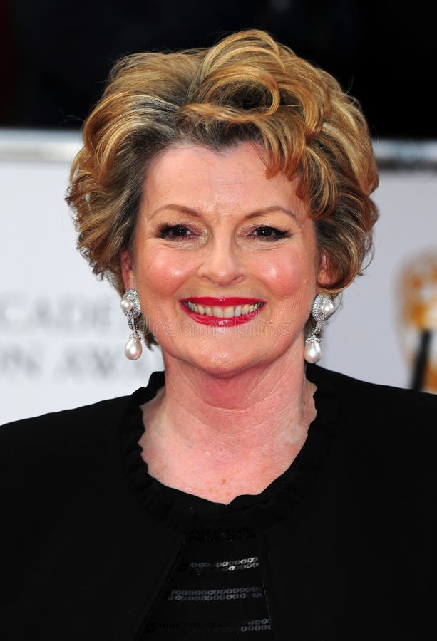 Brenda Blethyn En De ITV-filmploeg Tijdens Het Filmen Van Een Nieuwe ...