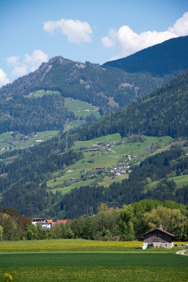 Beside the Brenner Motorway, Italy Stock Photo - Image of springtime ...