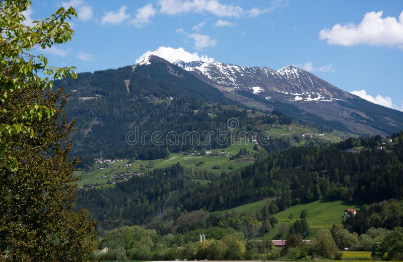 Beside the Brenner Motorway, Italy Stock Image - Image of alps ...