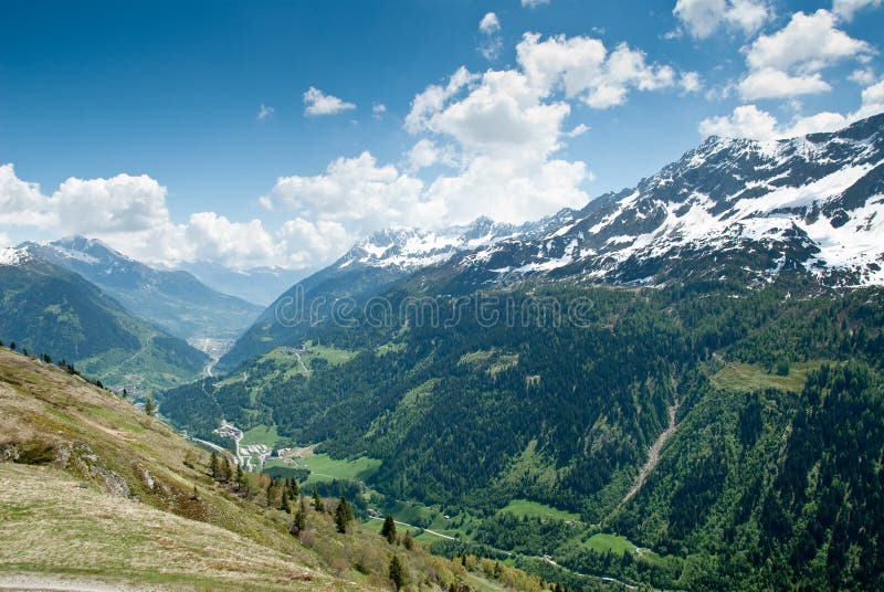 Brenner Pass, Switzerland stock image. Image of touristic - 15378693