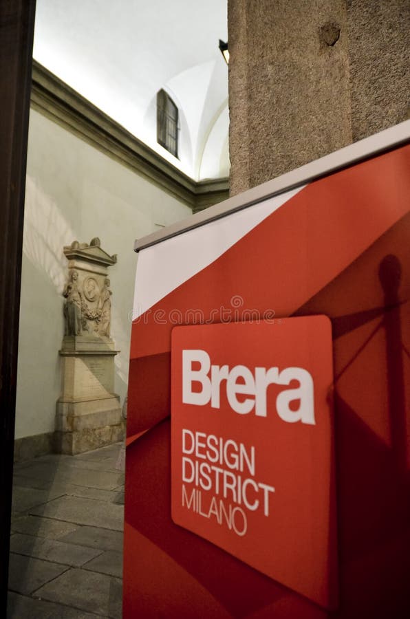 Brera Design District editorial photography. Image of milano - 30373942